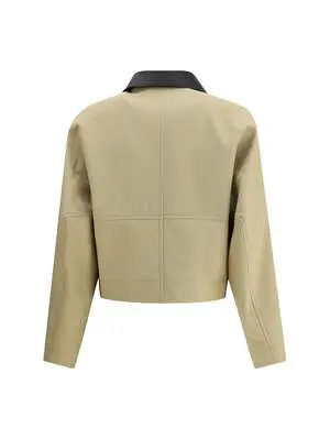 Givenchy Cropped Cotton And Wool Caban