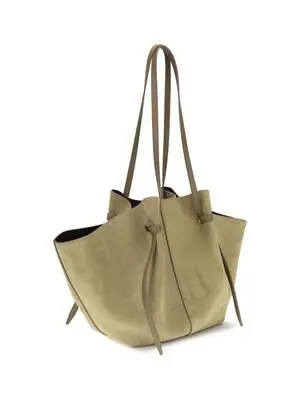 Yuzefi Suede Leather Shoulder Bag