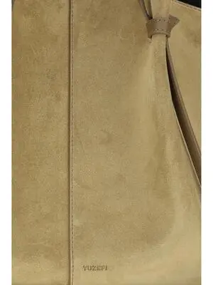 Yuzefi Suede Leather Shoulder Bag