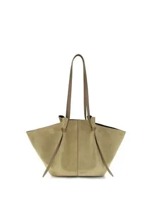 Yuzefi Yuzefi Suede Leather Shoulder Bag Cream