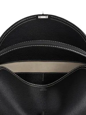 TOTEME T-lock Bag In Embossed Leather - Black