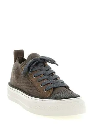 Brunello Cucinelli Monile Knit Sneakers