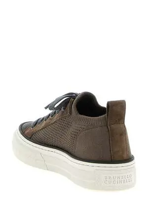 Brunello Cucinelli Monile Knit Sneakers