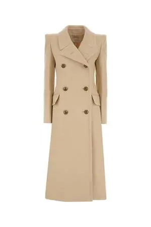 Zimmermann Sand Wool Blend Hypnotic Coat - Brown