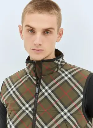 Burberry Check Padded Gilet