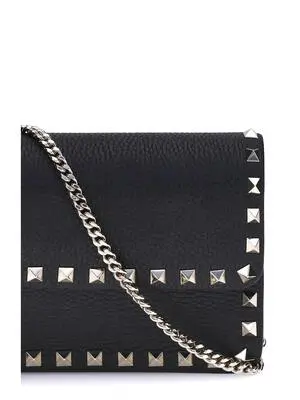 Valentino Garavani Rockstud Chain Wallet