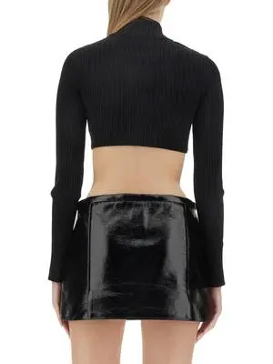 COURREGES Cropped Shirt