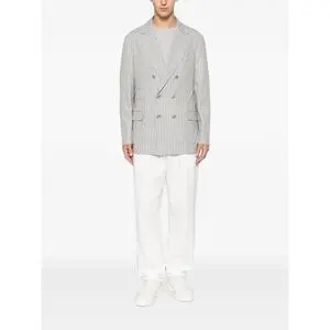 Brunello Cucinelli Grey Jackets Blazers