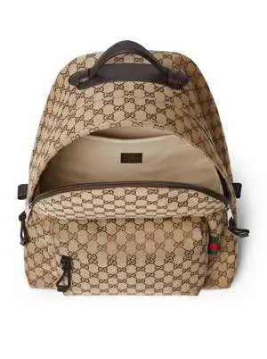 Gucci Gg Fabric Backpack Medium Size