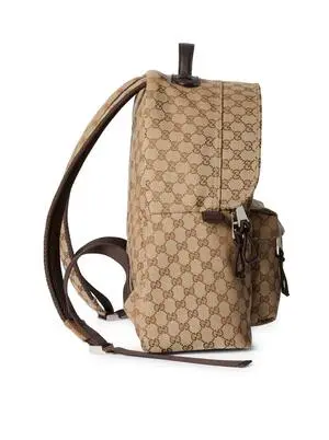 Gucci Gg Fabric Backpack - Cream