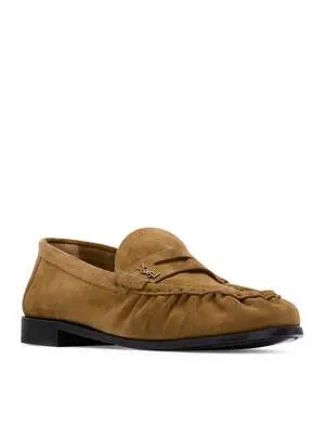 Saint Laurent Le Loafer Supple Suede Moccasins - Multicolor