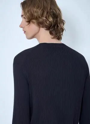 Our Legacy Fine Knit Cotton Crepe Henley