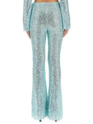 SELF-PORTRAIT Beaded Pants - Multicolor