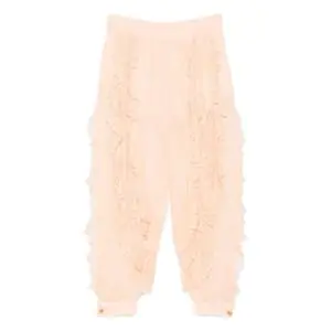 Zimmermann Neutrals Trousers Straight Trousers - Cream
