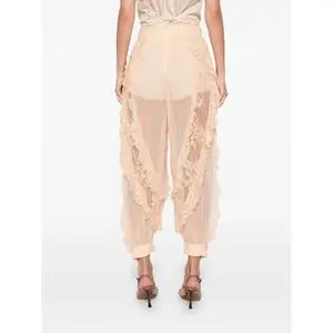 Zimmermann Neutrals Trousers Straight Trousers