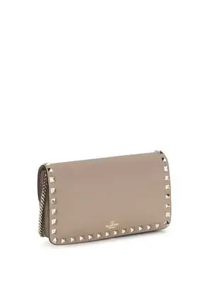 Valentino Garavani Rockstud Chain Wallet