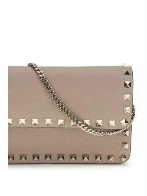 Valentino Garavani Rockstud Chain Wallet
