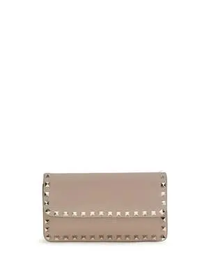 Valentino Garavani Rockstud Chain Wallet - Pink