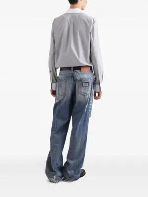 Dolce & Gabbana Striped Cotton Shirt