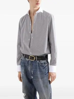 Dolce & Gabbana Striped Cotton Shirt