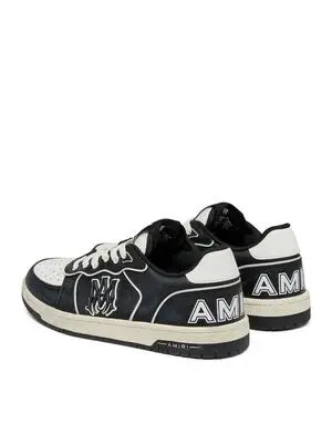 Amiri Newport Leather Sneaker - Black