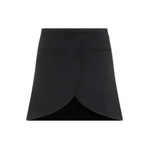 COURREGES Ellipse Twill Mini Skirt