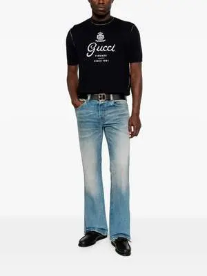 Gucci Short Sleeve Crew-neck Sweater