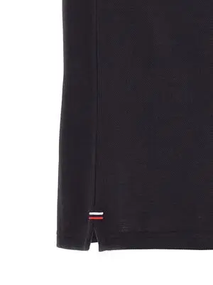 Moncler Triple Logo Polo Shirt - Blue