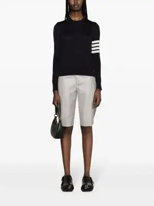 Thom Browne Wool 4-bar Relaxed Pullover