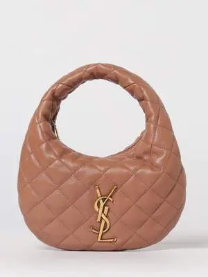 Saint Laurent Icarino Quilted Nappa Hobo Bag - Pink