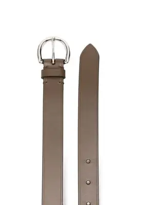 Phoebe Philo Round Buckle Leather Belt
