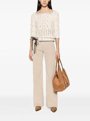 Isabel Marant Étoile Cotton And Wool Top - Multicolor