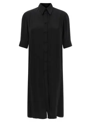 JIL SANDER JIL SANDER Fluid Viscose Long Shirt