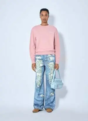 Acne Studios Fleece Sweatshirt With Logo