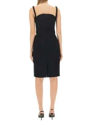 Versace Rolled Midi Dress