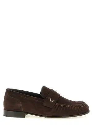 JIMMY CHOO Ellis' Loafers - Brown