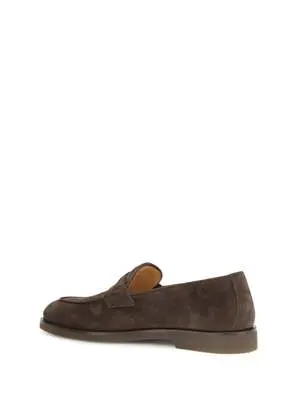 Brunello Cucinelli Suede Leather Loafers