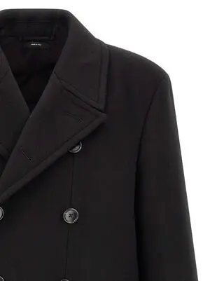 TOM FORD Luxury Melton Db Officer' Coat