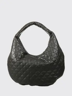 Saint Laurent Icare Matelasse Nappa Hobo Bag - Brown