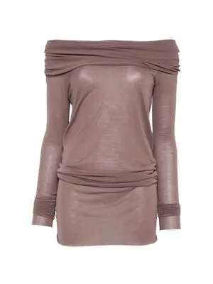 Rick Owens Off-shoulder Top - Multicolor