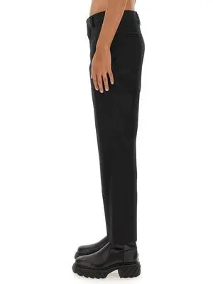 Off-White Wool Pants