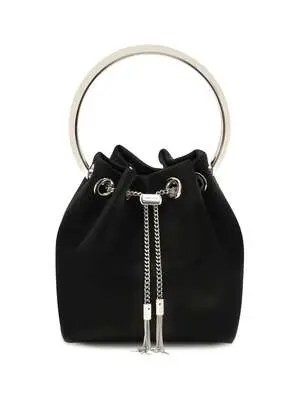 JIMMY CHOO Bon Bon Bucket Bag - Black