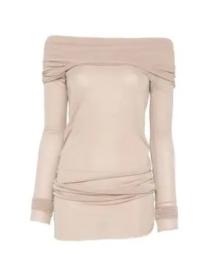 Rick Owens Off-shoulder Top - Multicolor