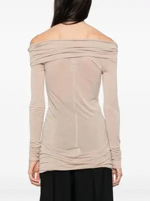 Rick Owens Off-shoulder Top - Multicolor