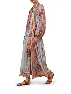 Zimmermann Aster Silk Blouse - Multicolor