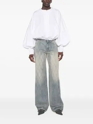Balmain Denim Cotton Jeans - Multicolor