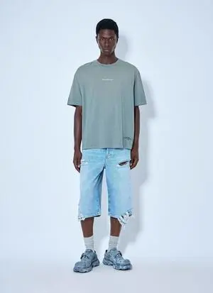 Acne Studios Logo Motif Cotton T-shirt