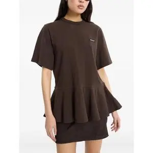 ROTATE BY BIRGER CHRISTENSEN Suede Skirt - Brown