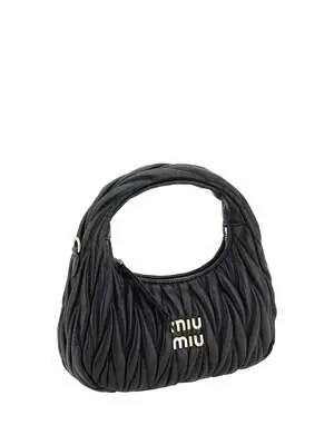 Miu Miu Wandler Hobo Handbag - Black