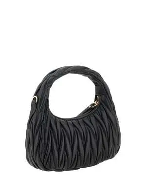 Miu Miu Wandler Hobo Handbag - Black
